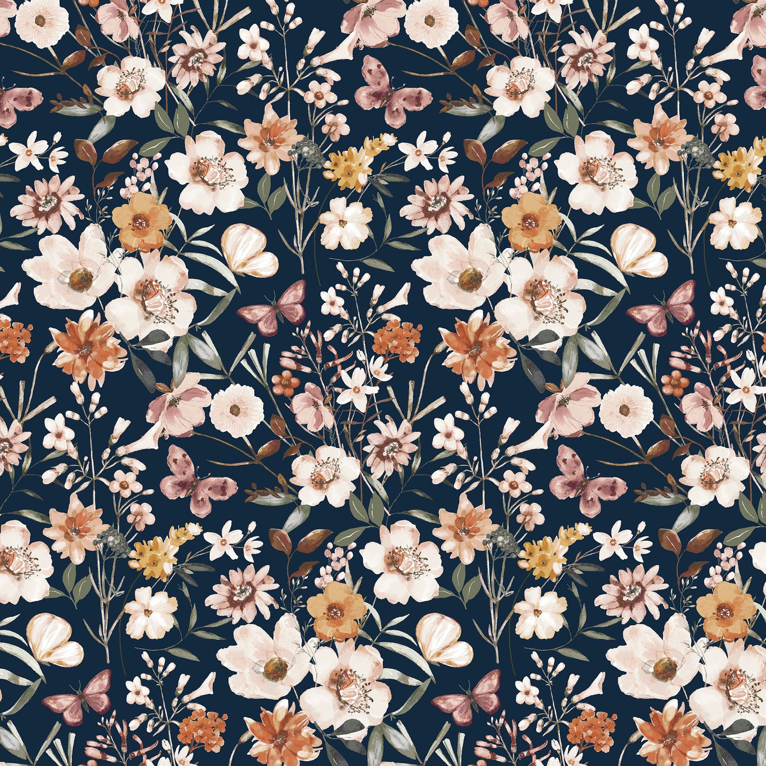 Swallowtail Grove - Swallowtail Grove Garden Glory Cotton Fabric Quilt ...