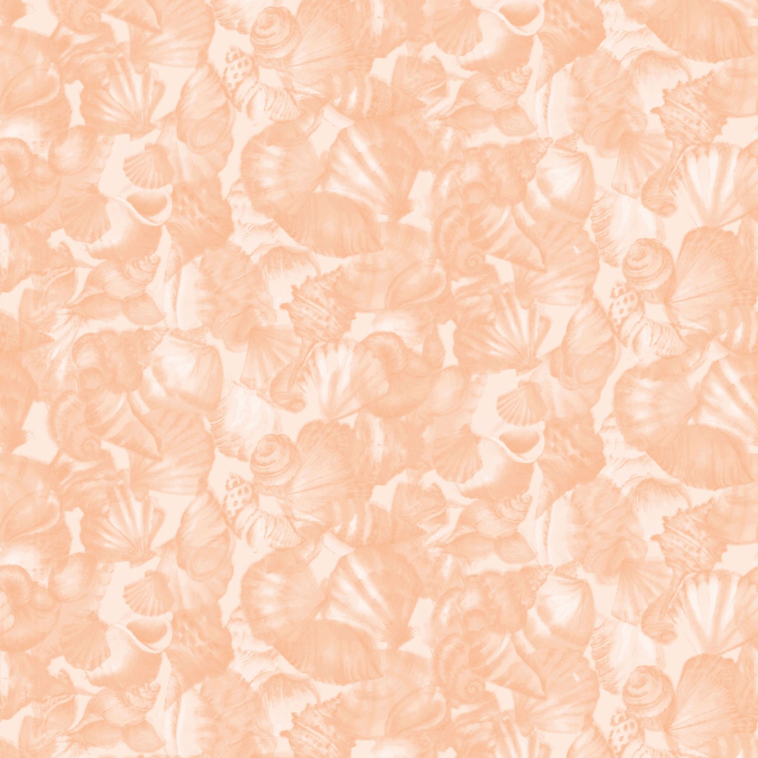 Seascape - Packed Shells-Peach | ConnectingThreads.com