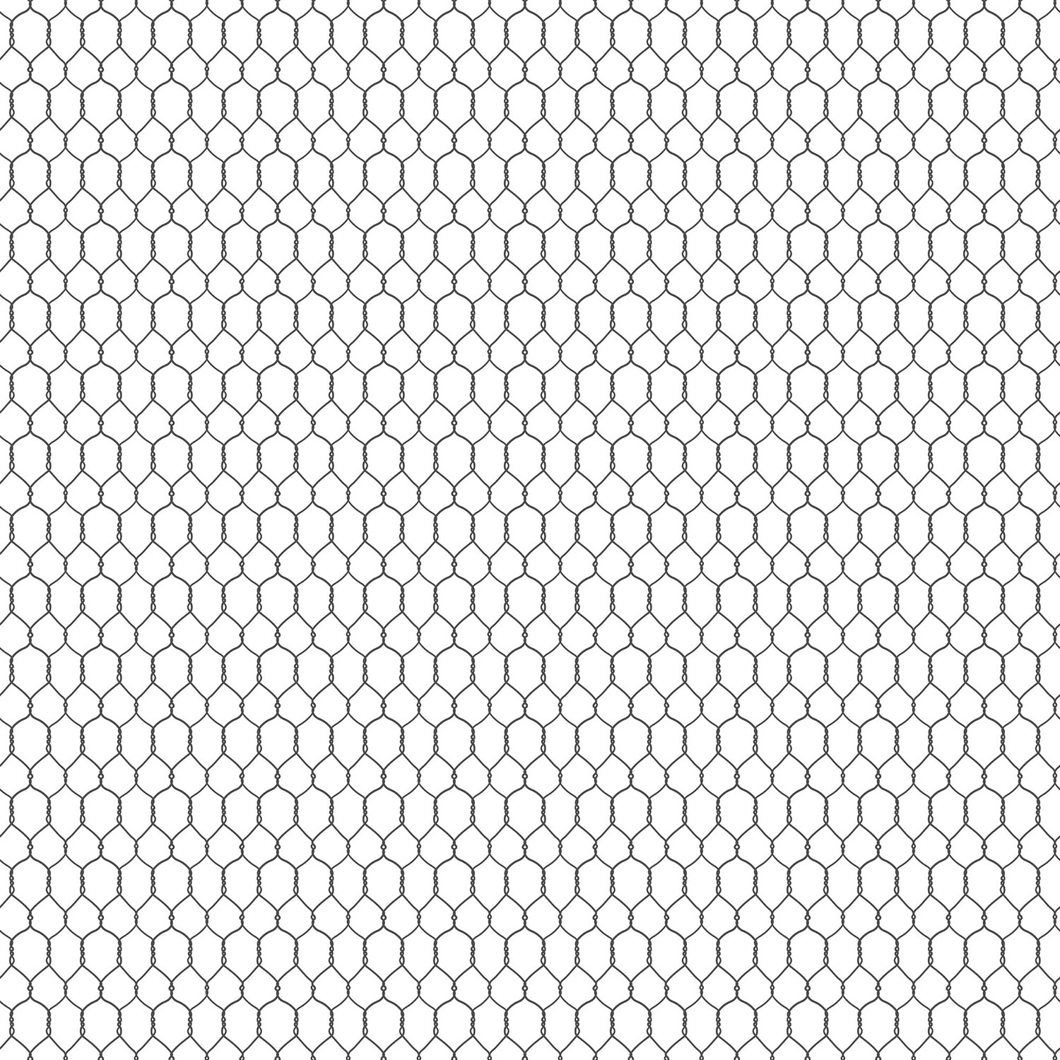 Farm Livin' - Chicken Wire-White | ConnectingThreads.com