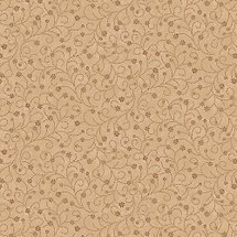 Stars & Flowers Toss-Tan | ConnectingThreads.com