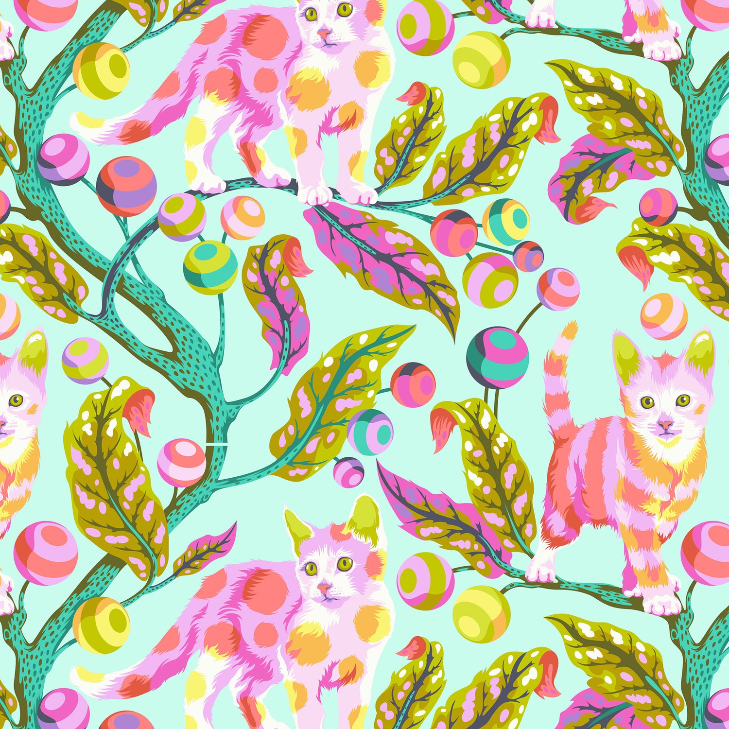 Tabby Road - Disco Kitty - Technomint | ConnectingThreads.com