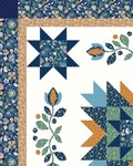 Luxembourg Square - Luxembourg Square Bountiful Multi Cotton Fabric Quilt Kit ...