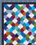 Shimmer Tonals - Shimmer Tonals English Garden Multi Cotton Fabric Quilt Kit | ConnectingThreads.com