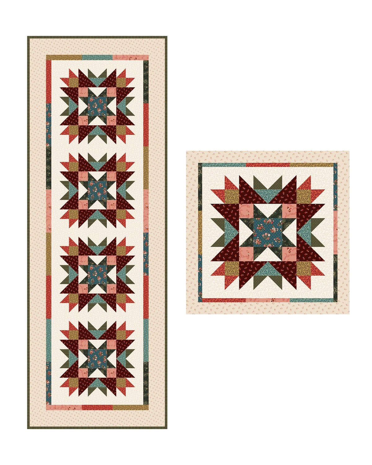 Lady Eliza - Lady Eliza Brightly Bed Runner and Throw Pillow Cotton ...