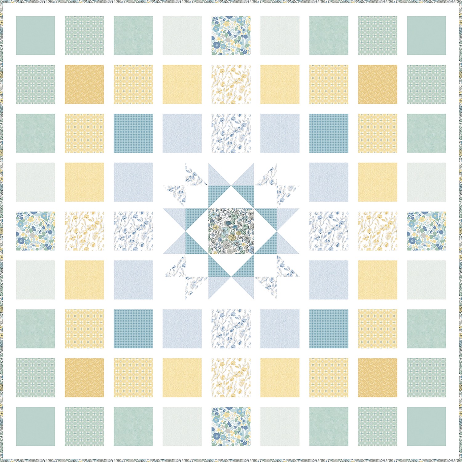 Cambridge Star Quilt Pattern Download | ConnectingThreads.com