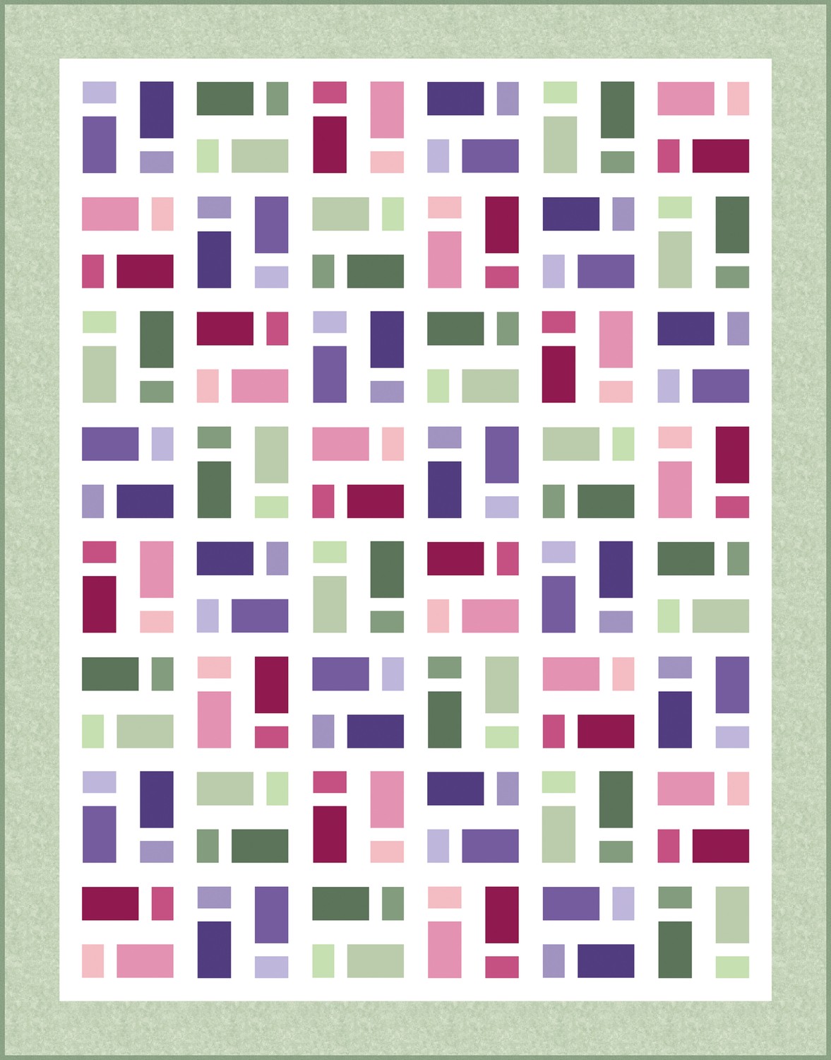 Matchstick Men Quilt Project Bundle - Garden Meadow | ConnectingThreads.com