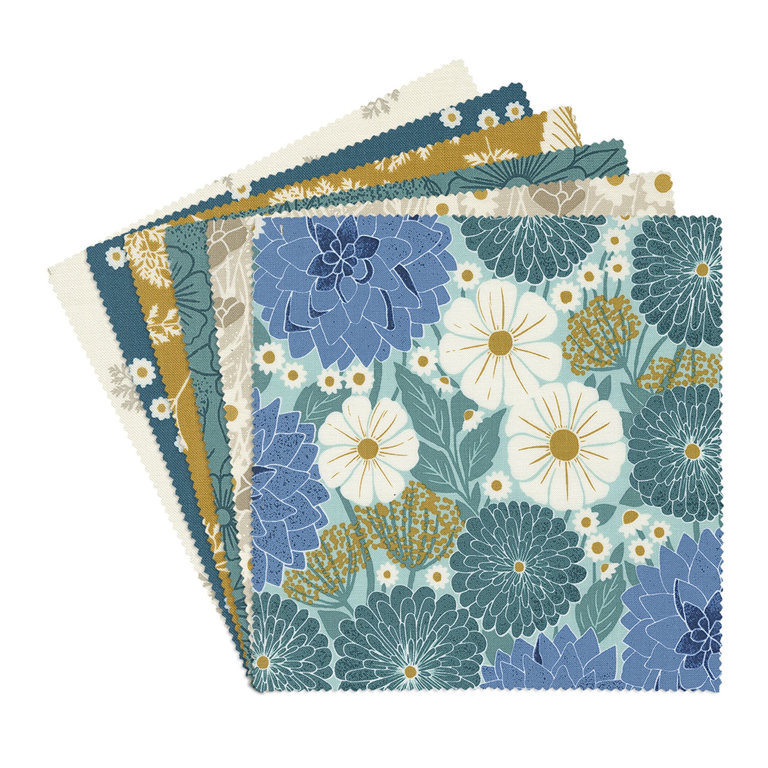 Field of Flowers 10 in Squares | ConnectingThreads.com