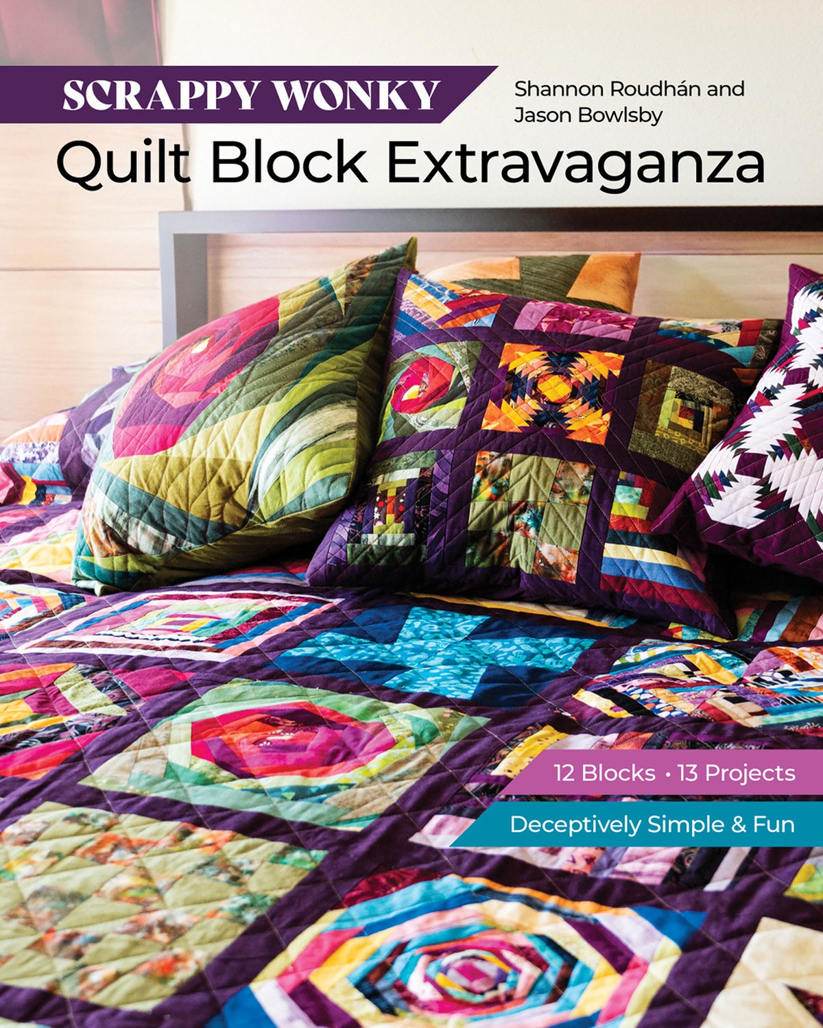 Scrappy Wonky Quilt Block Extravaganza | ConnectingThreads.com