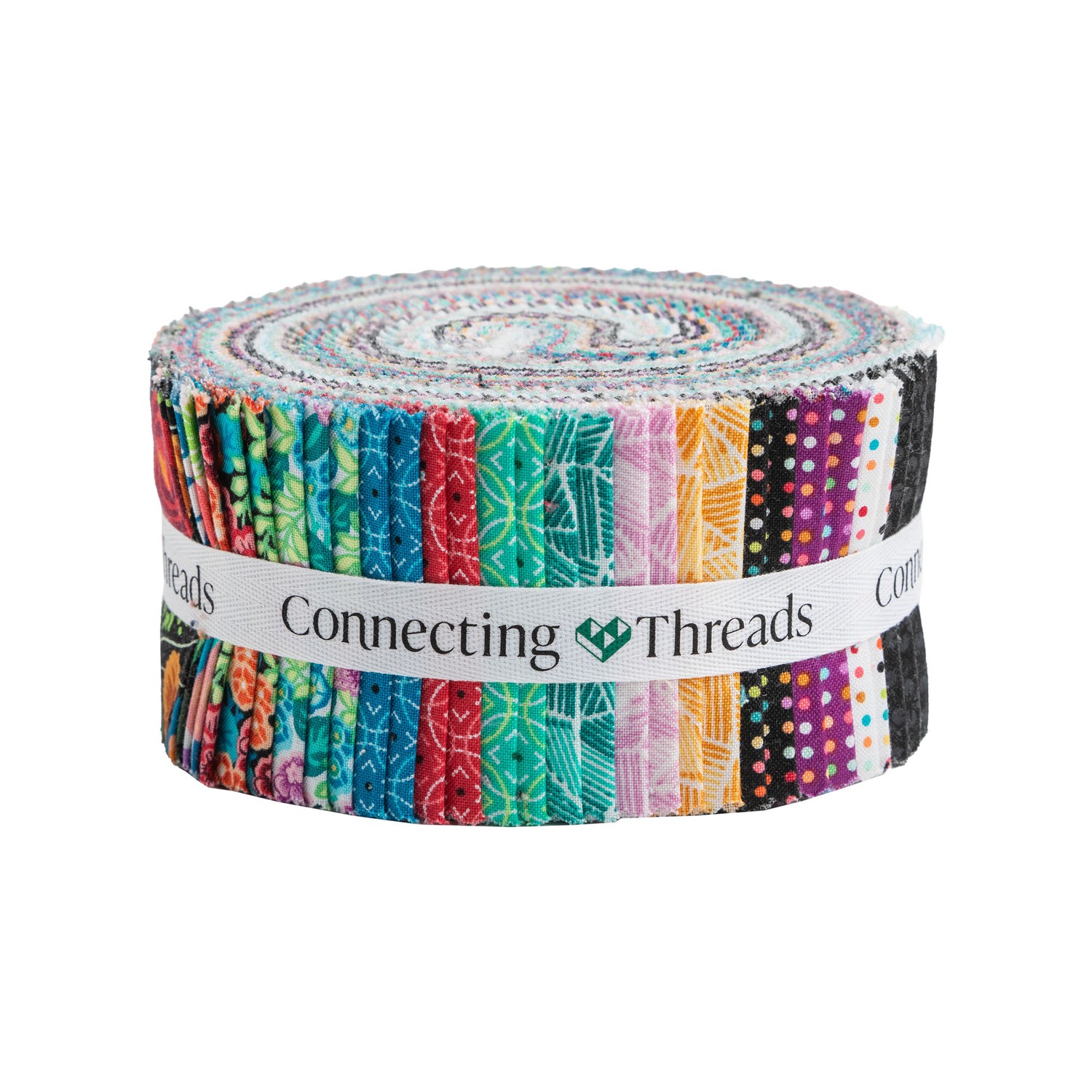 Bright Blossoms - Bright Blossoms 2.5 in Strips | ConnectingThreads.com