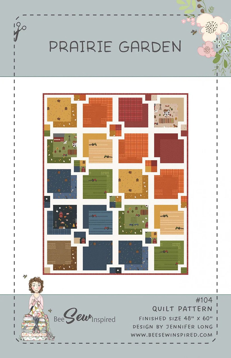 Prairie Garden Quilt Pattern | ConnectingThreads.com