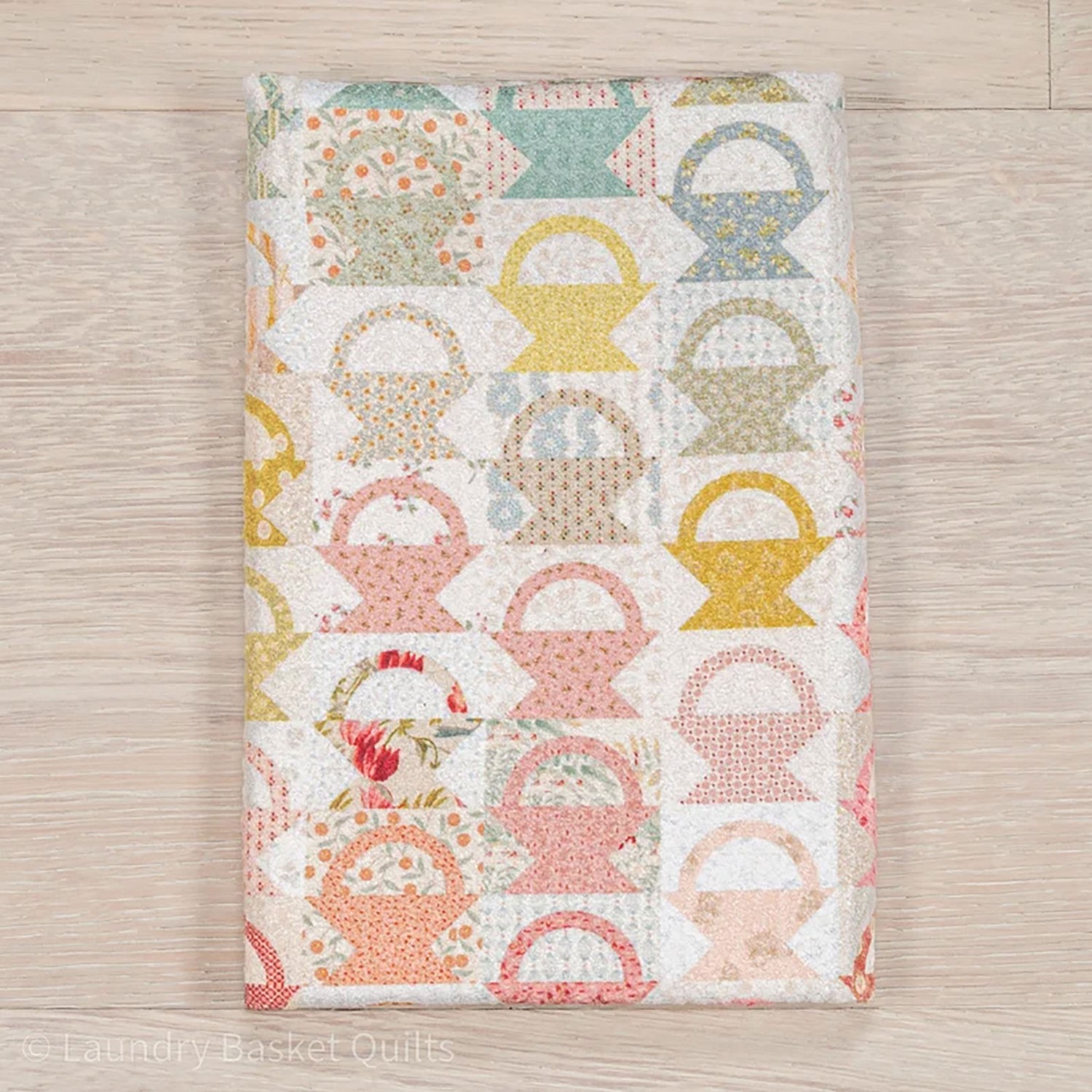 Kitchen Towel Charm Basket | ConnectingThreads.com