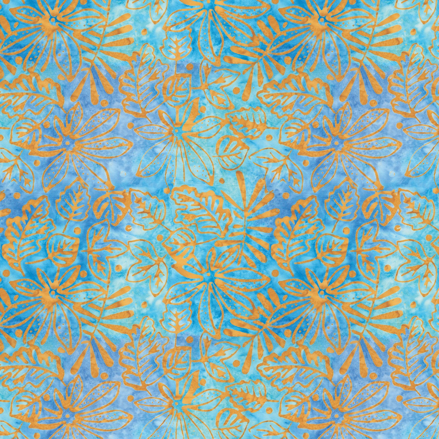 Icy Embers Batiks - Hot Flash Quilt Kit | ConnectingThreads.com