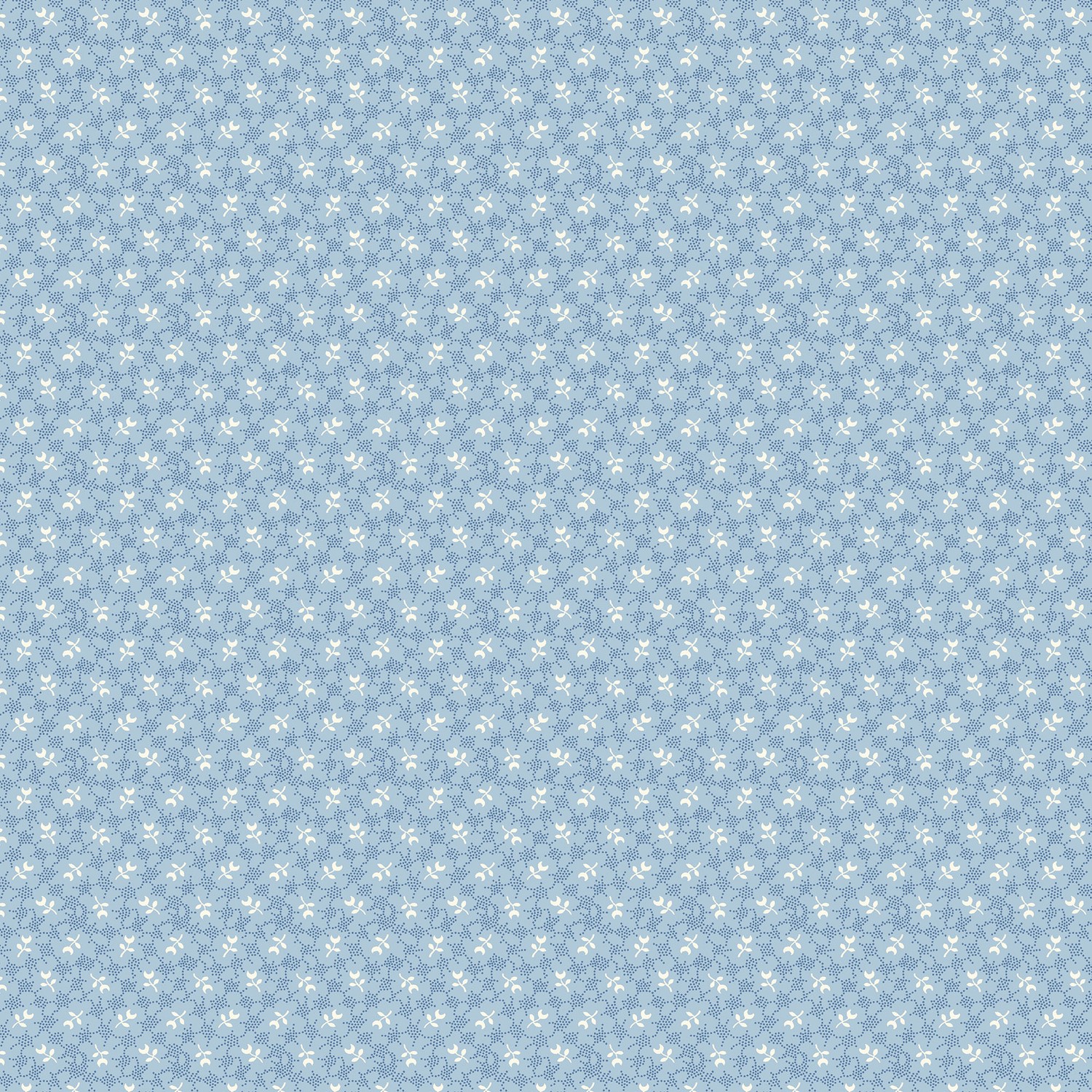 Blueberry Parfait - Blueberry Parfait Hawthorne Ditsy Lt Denim Quilting Cotton Fabric Yardage ...