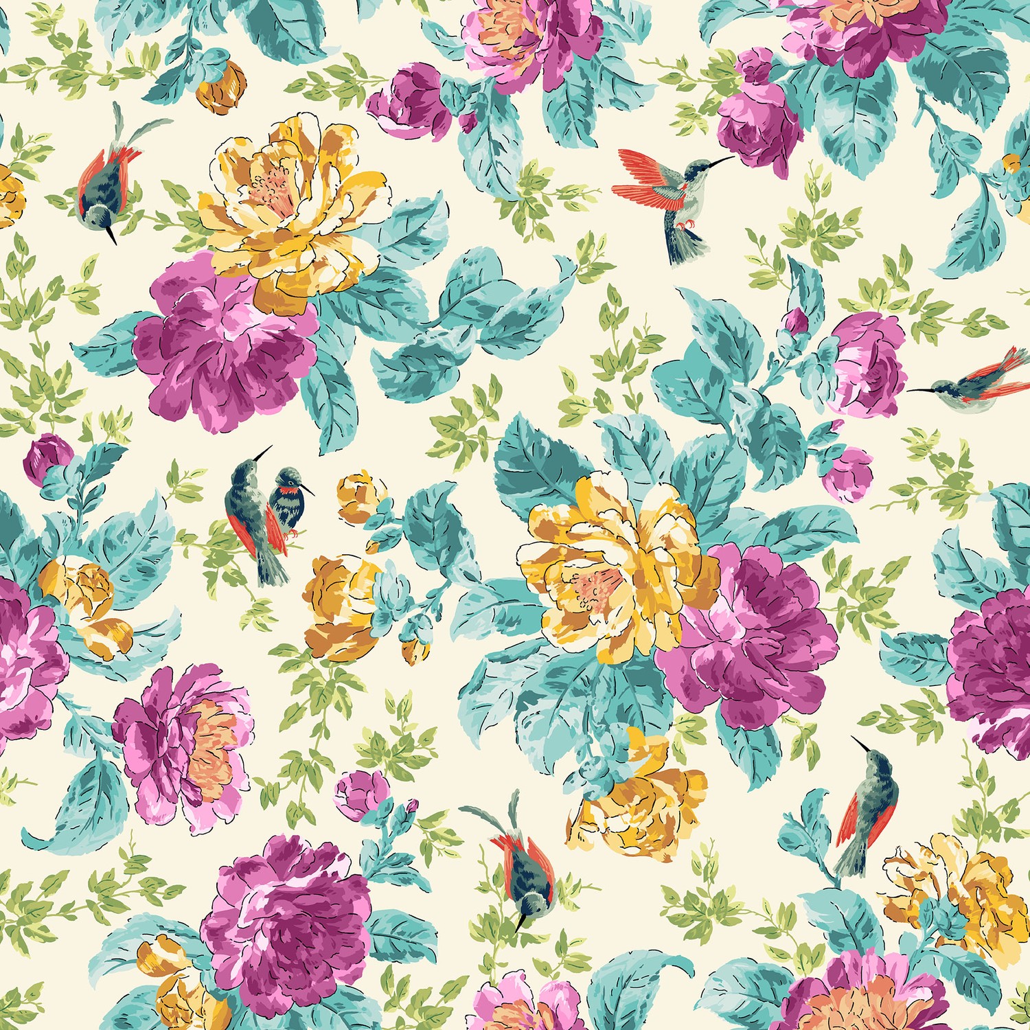 Spring Nectar - Petal Patchwork Quilt Kit | ConnectingThreads.com