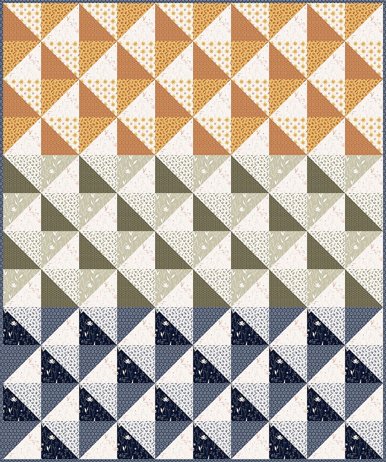 Swallowtail Grove - Horizon Quilt Pattern Download | ConnectingThreads.com
