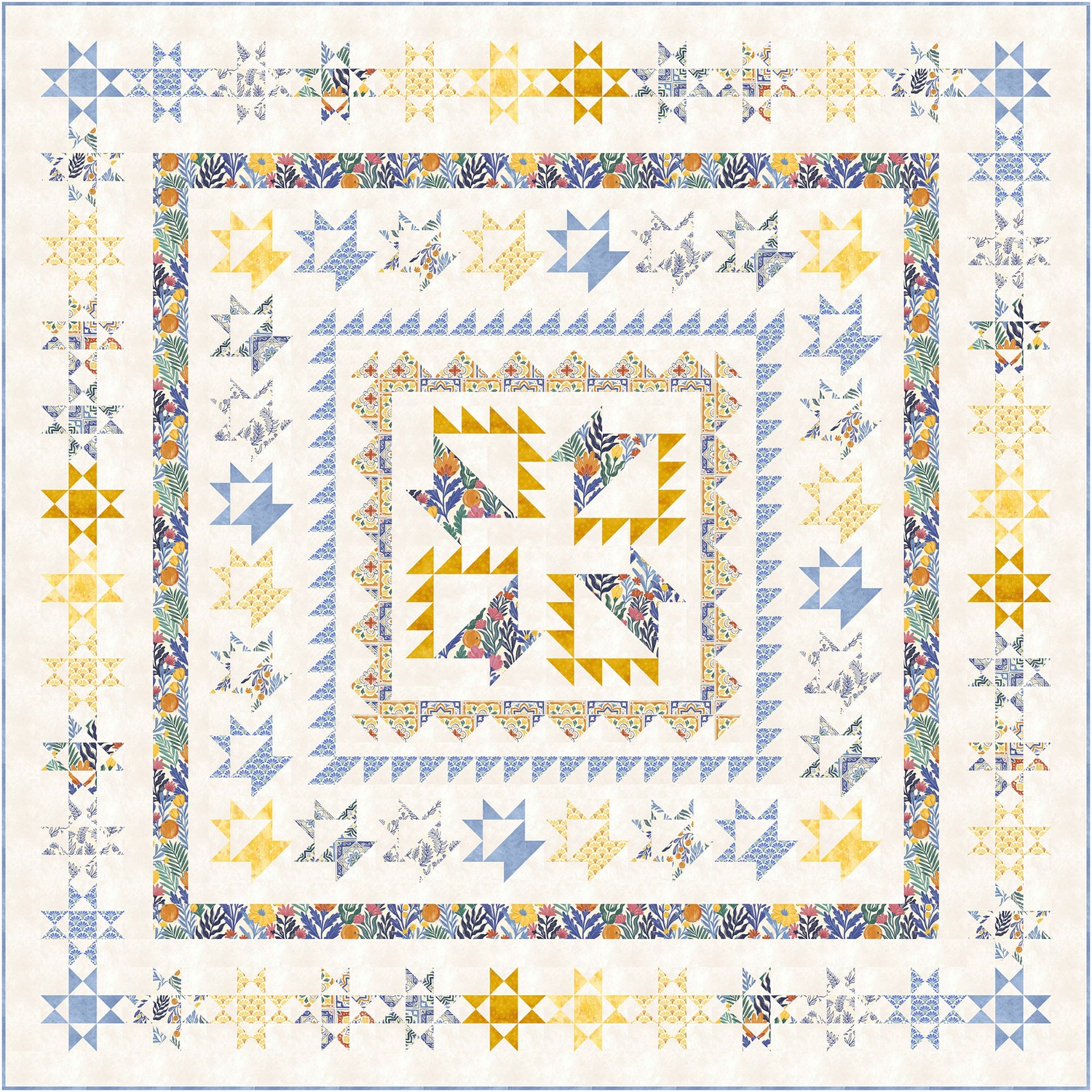 Cyprus Quilt Free Pattern Download | ConnectingThreads.com