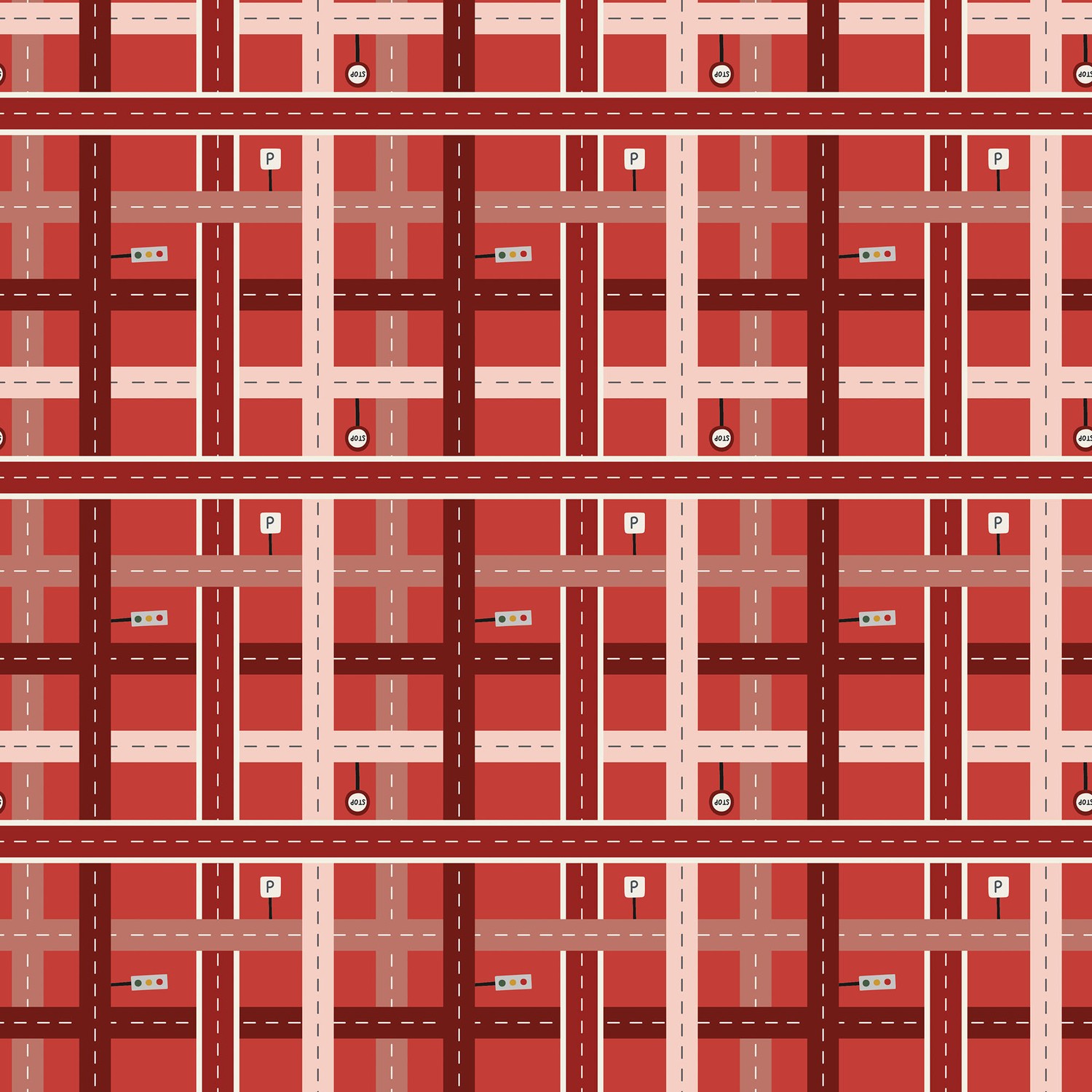 It Takes a Village - It Takes a Village Crossroads Plaid Cherry Quilting Cotton Fabric Yardage ...