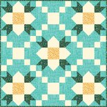 Spring Nectar - Petal Patchwork Quilt Kit | ConnectingThreads.com