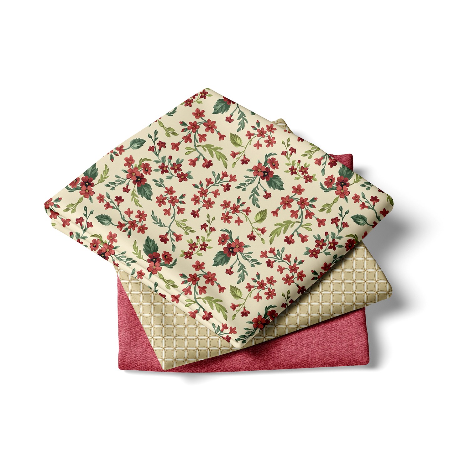 Evening Stroll - Sweet Alyssum 3 yd Fabric Bundle | ConnectingThreads.com