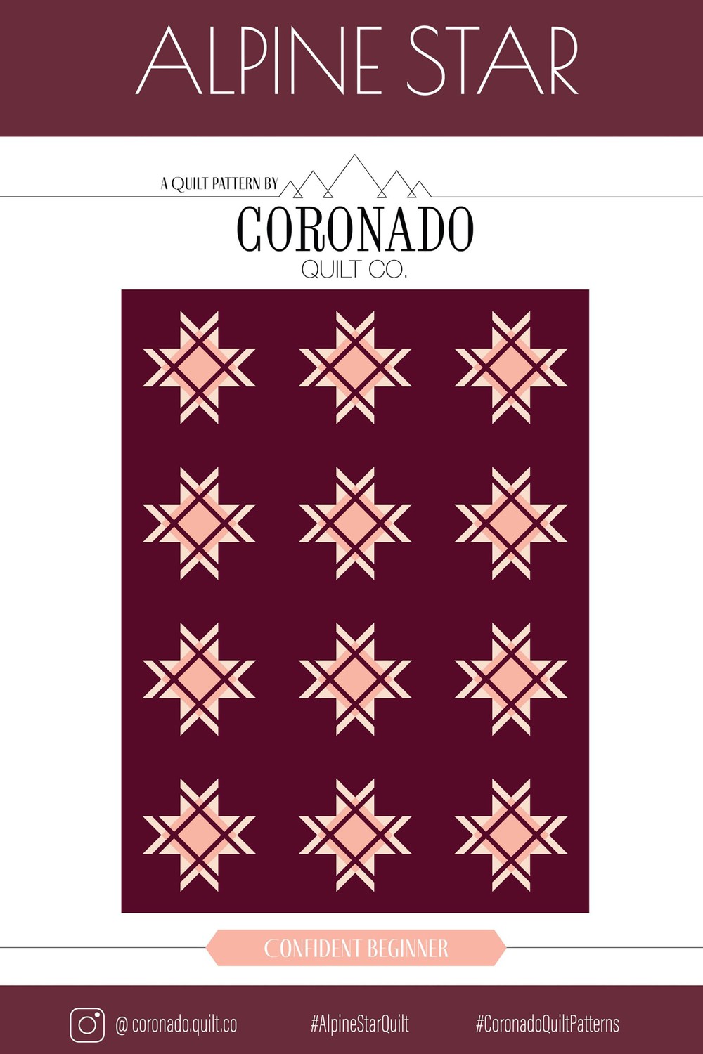 Alpine Star Quilt Pattern Download | ConnectingThreads.com