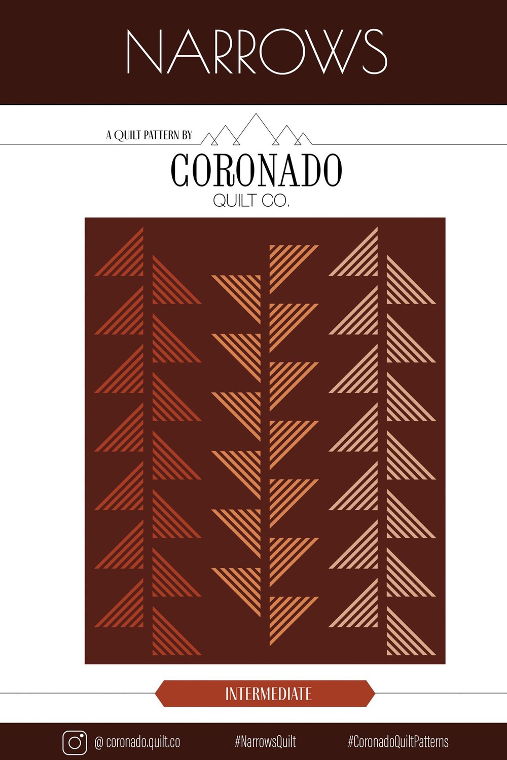Narrows Quilt Pattern Download | ConnectingThreads.com