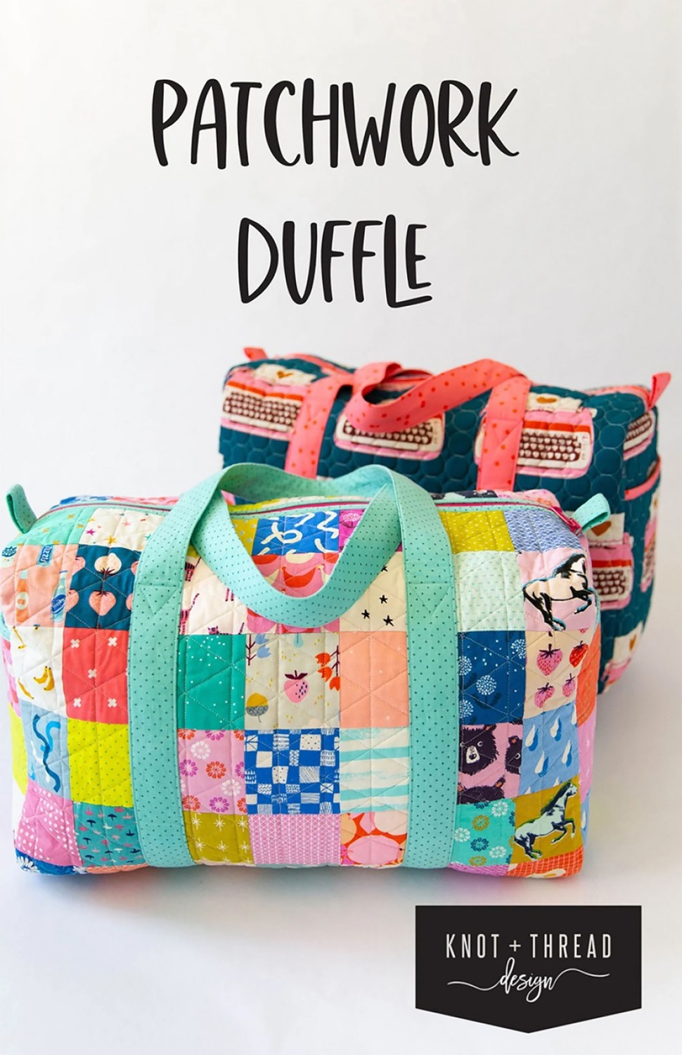 Patchwork Duffle Bag Pattern | ConnectingThreads.com