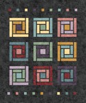 Log Cabin Windows Quilt Pattern Download | Connecting Threads