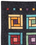 Log Cabin Windows Quilt Pattern Download | Connecting Threads