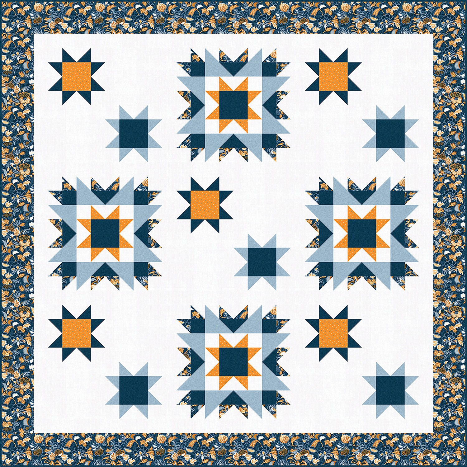 Golden Glimmer Quilt Pattern Download | ConnectingThreads.com