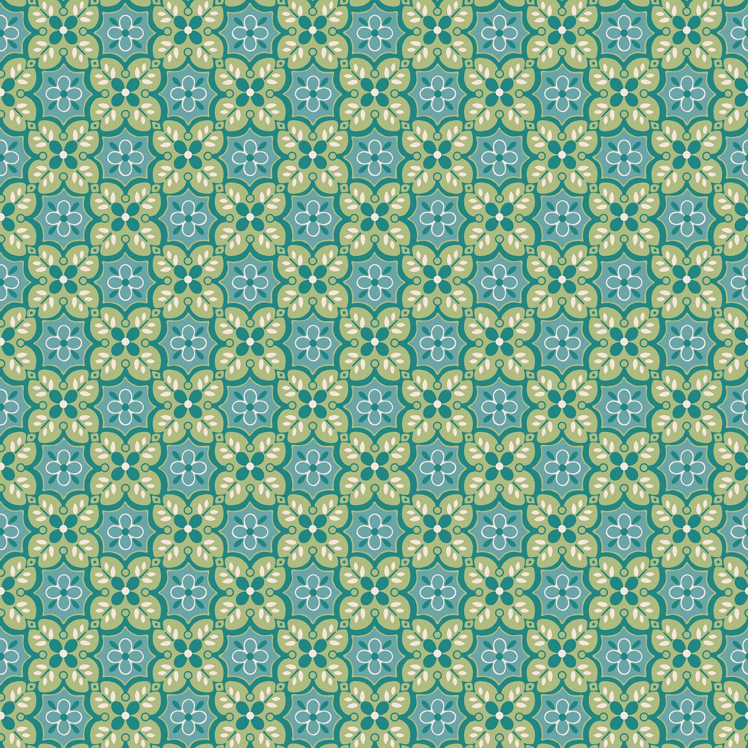 Piece & Plenty - Piece & Plenty Garden Raindrop Quilting Cotton Fabric Yardage ...