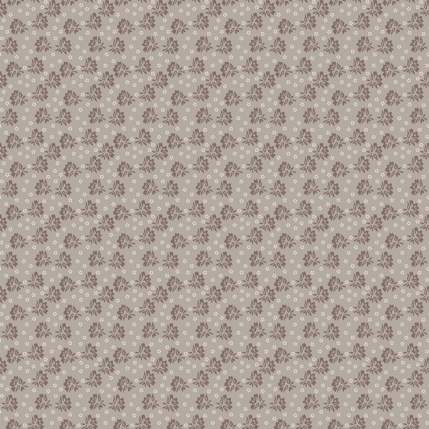 Piece & Plenty - Piece & Plenty Floribunda Pewter Quilting Cotton Fabric Yardage ...