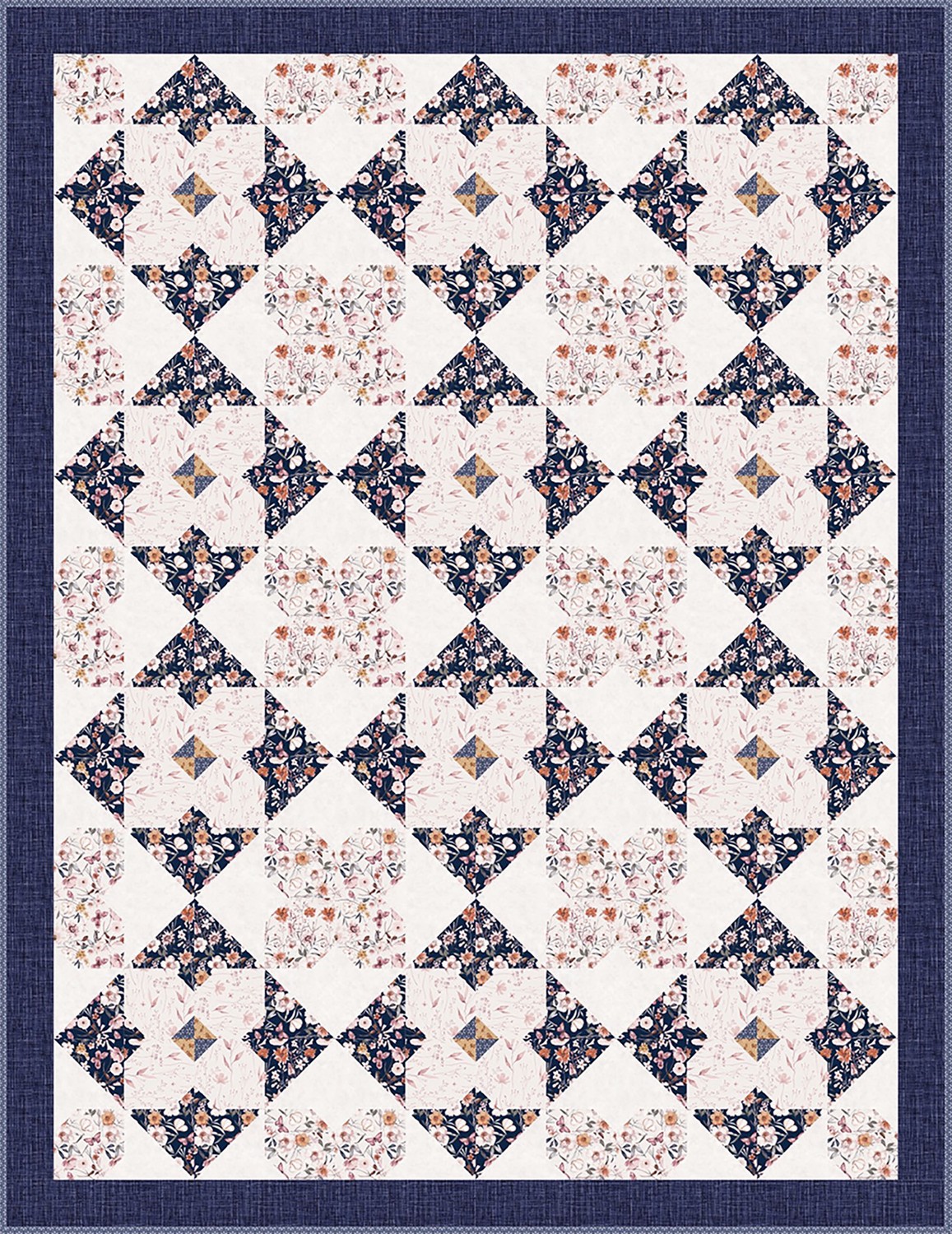 Swallowtail Grove - Swallowtail Grove Hesper Cotton Fabric Quilt Kit ...