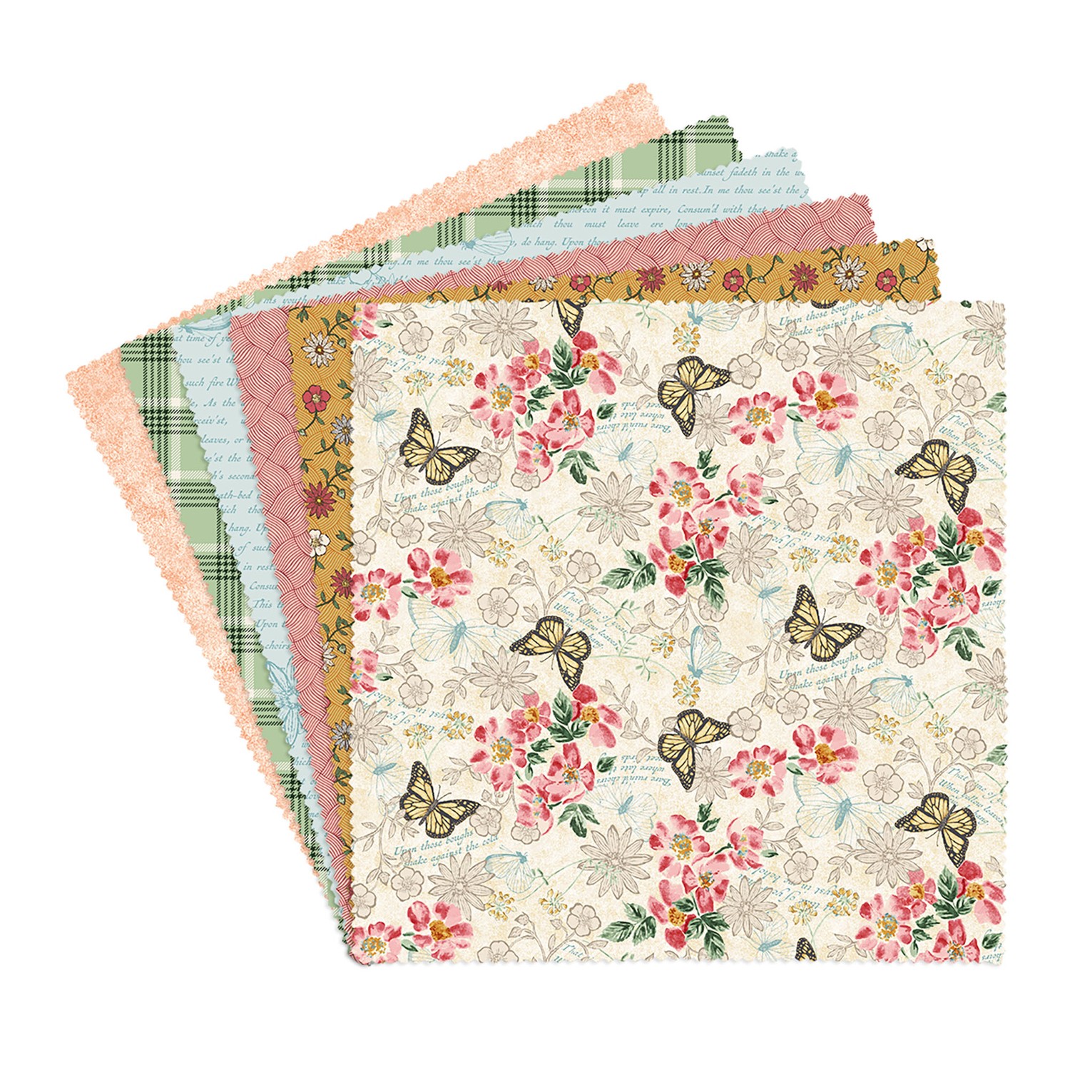 Butterfly Sonata - Patchwork Wishes Quilt Kit | ConnectingThreads.com