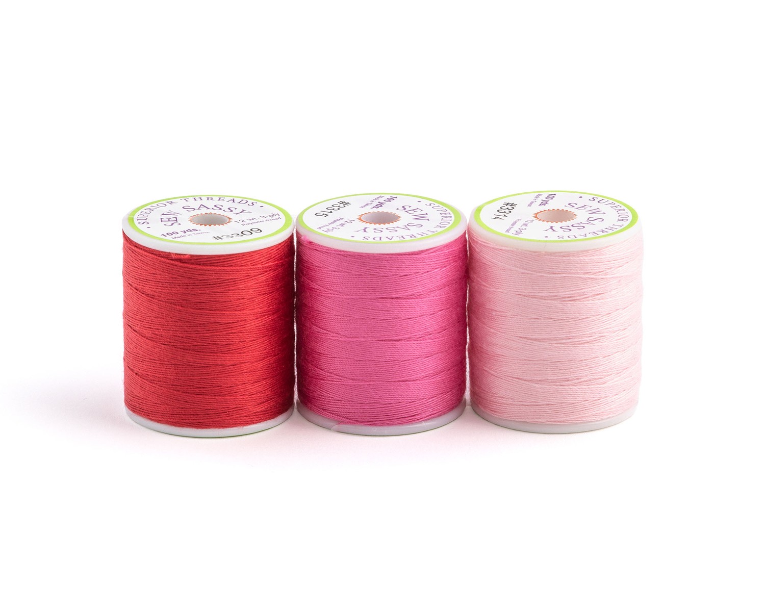 Sew Sassy 3 Spool Thread Set - Love | ConnectingThreads.com