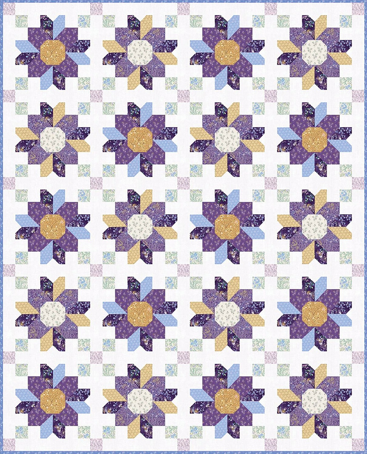 Meadow Daydreams - Blooming Meadow Quilt Kit | ConnectingThreads.com