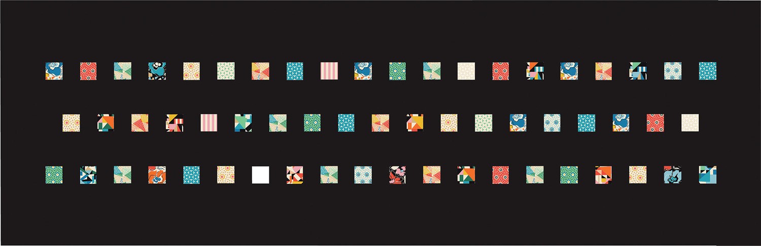 Little Squares Table Runner Free Pattern Download | ConnectingThreads.com