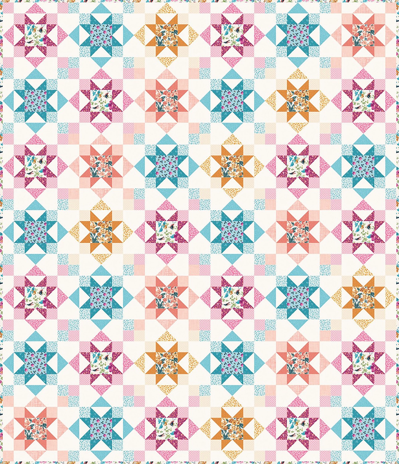 Spring Nectar - Sweet Spring Quilt Kit | ConnectingThreads.com