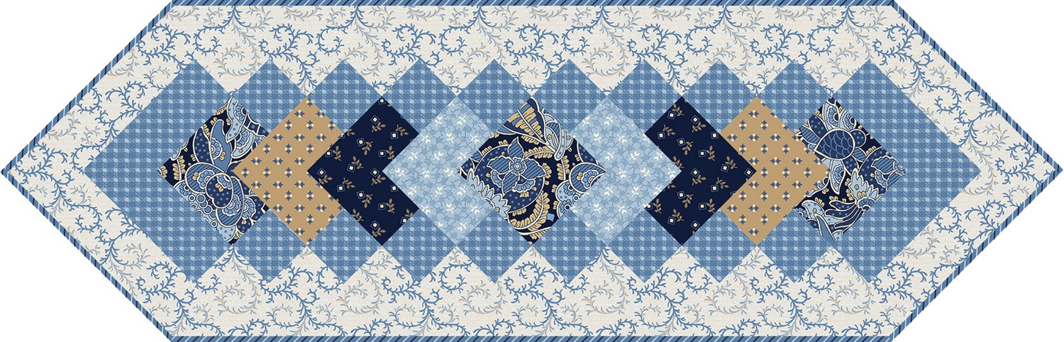 Echoes Table Runner Pattern Download | ConnectingThreads.com