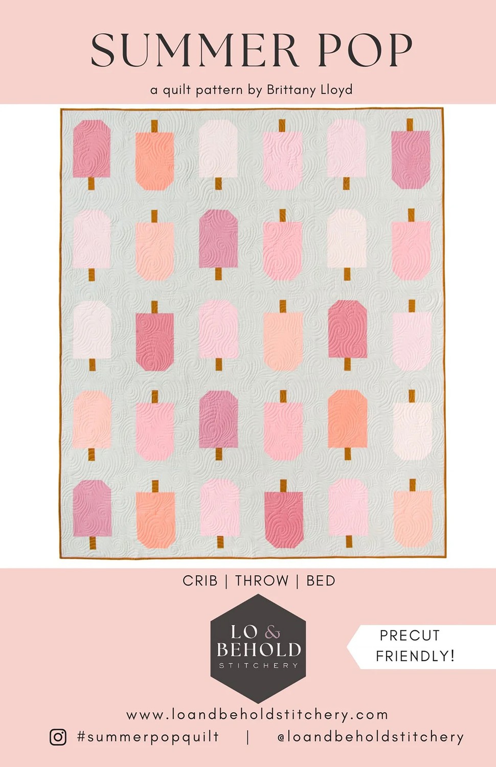 Summer Pop Quilt Pattern | ConnectingThreads.com