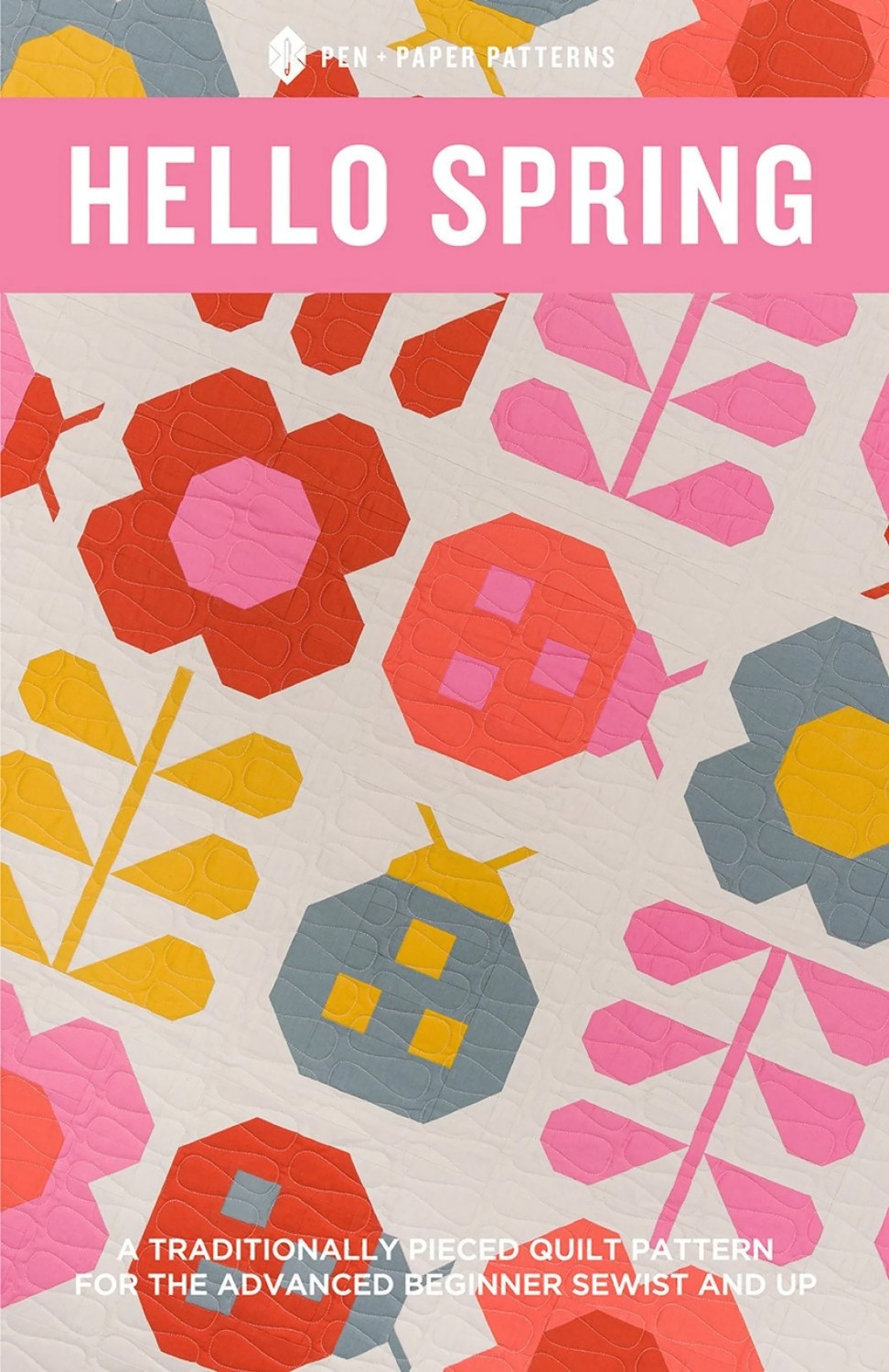 Hello Spring Quilt Pattern | ConnectingThreads.com