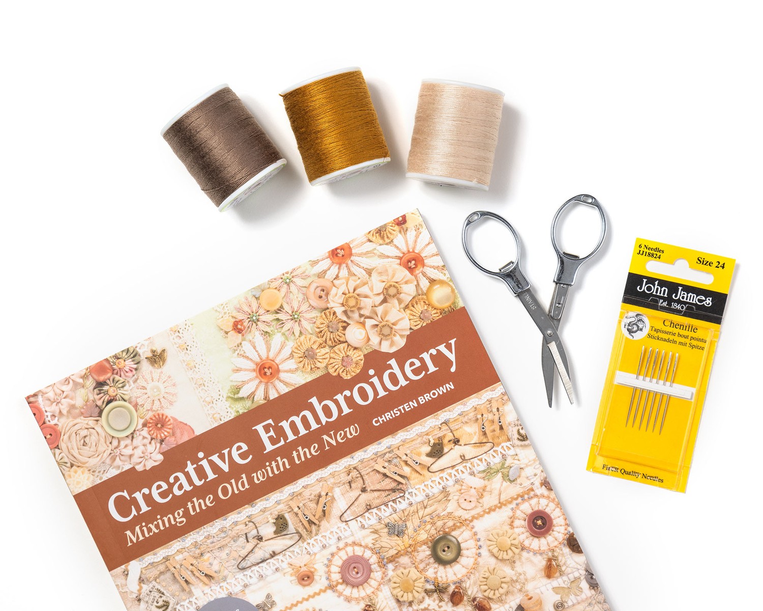 Sew Sassy Embroidery Kit | ConnectingThreads.com