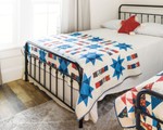Chesapeake Summer - Stars and Stripes Throw Quilt Kit | ConnectingThreads.com