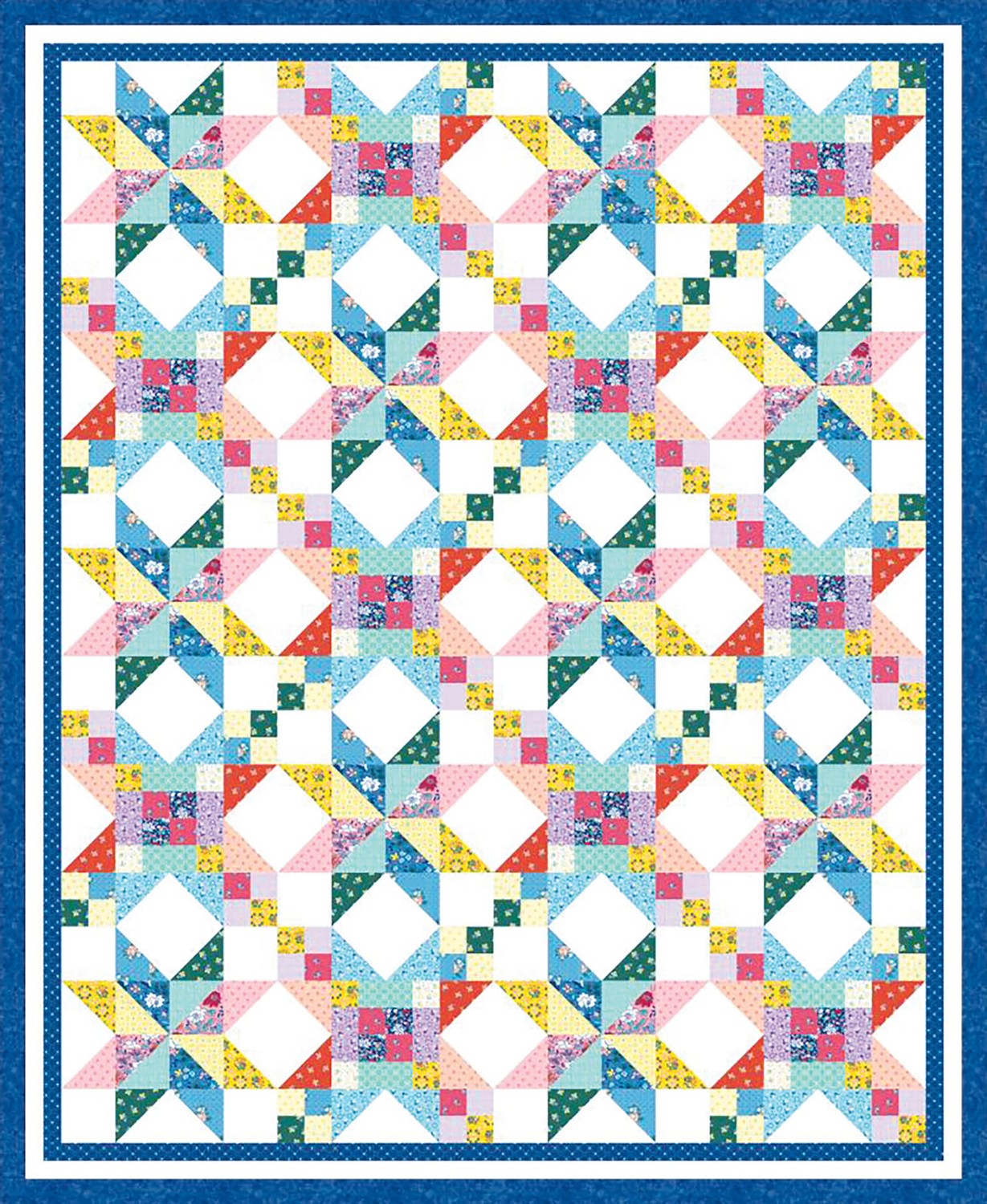 On the Sunny Side - Vintage Vignettes Quilt Kit | ConnectingThreads.com