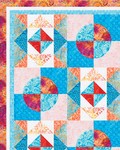 Icy Embers Batiks - Hot Flash Quilt Kit | ConnectingThreads.com