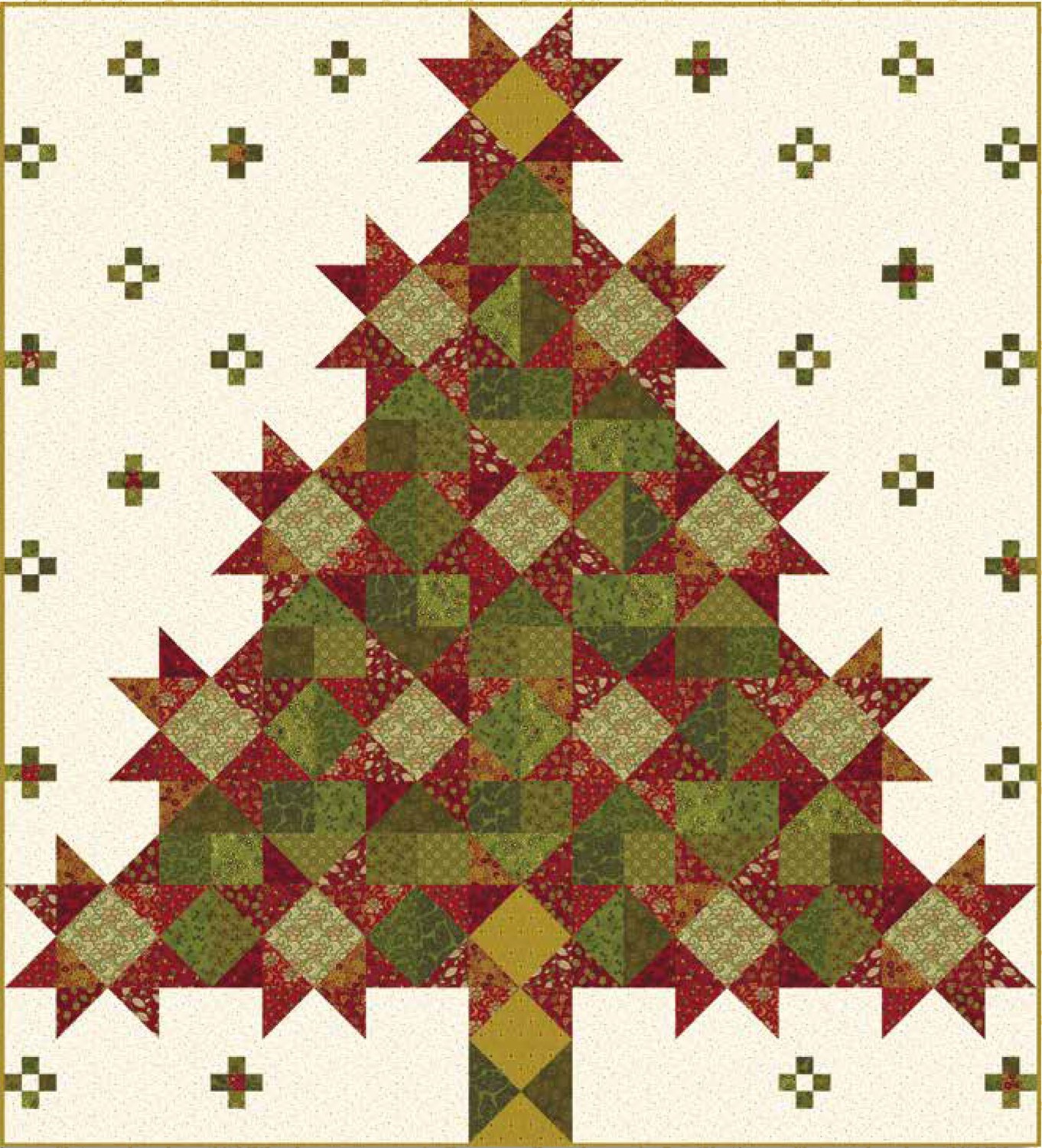 Baubles & Balsam - Baubles & Balsam Twinkle Tree Quilt Kit ...