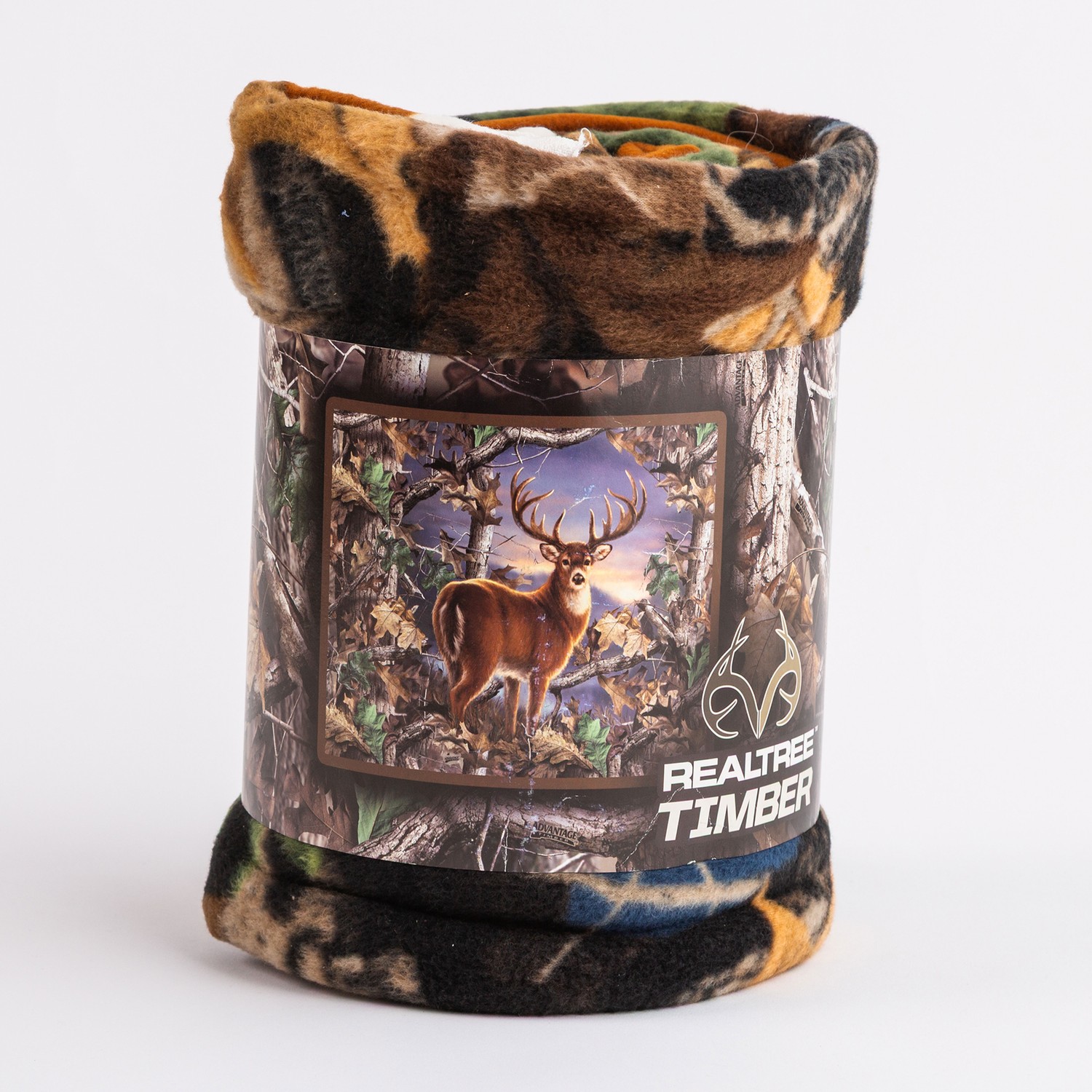 NCAA - REALTREE Fleece Throw Kit | ConnectingThreads.com