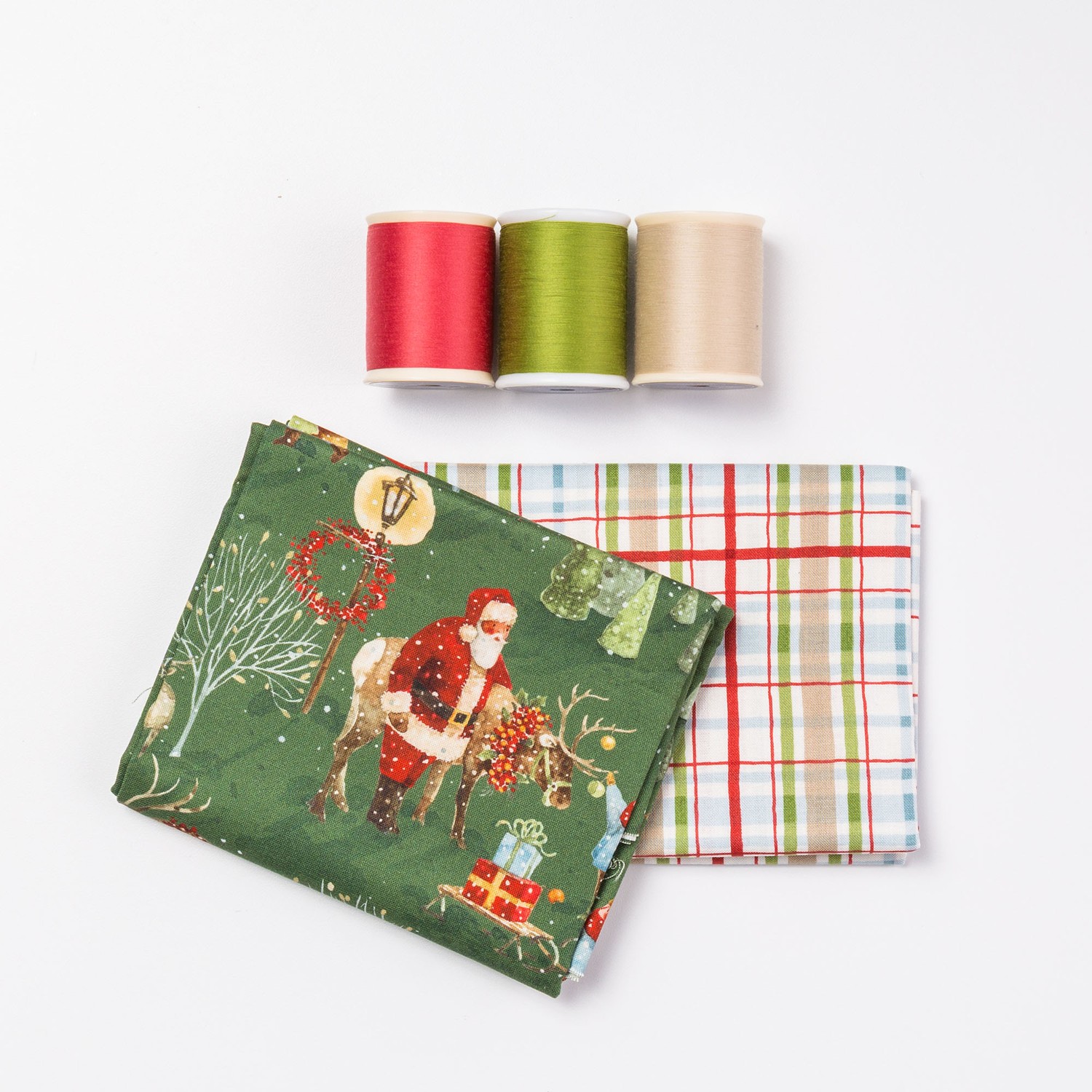 Santa's Tree Farm - Santa's Tree Farm Quilting Gift Set ...