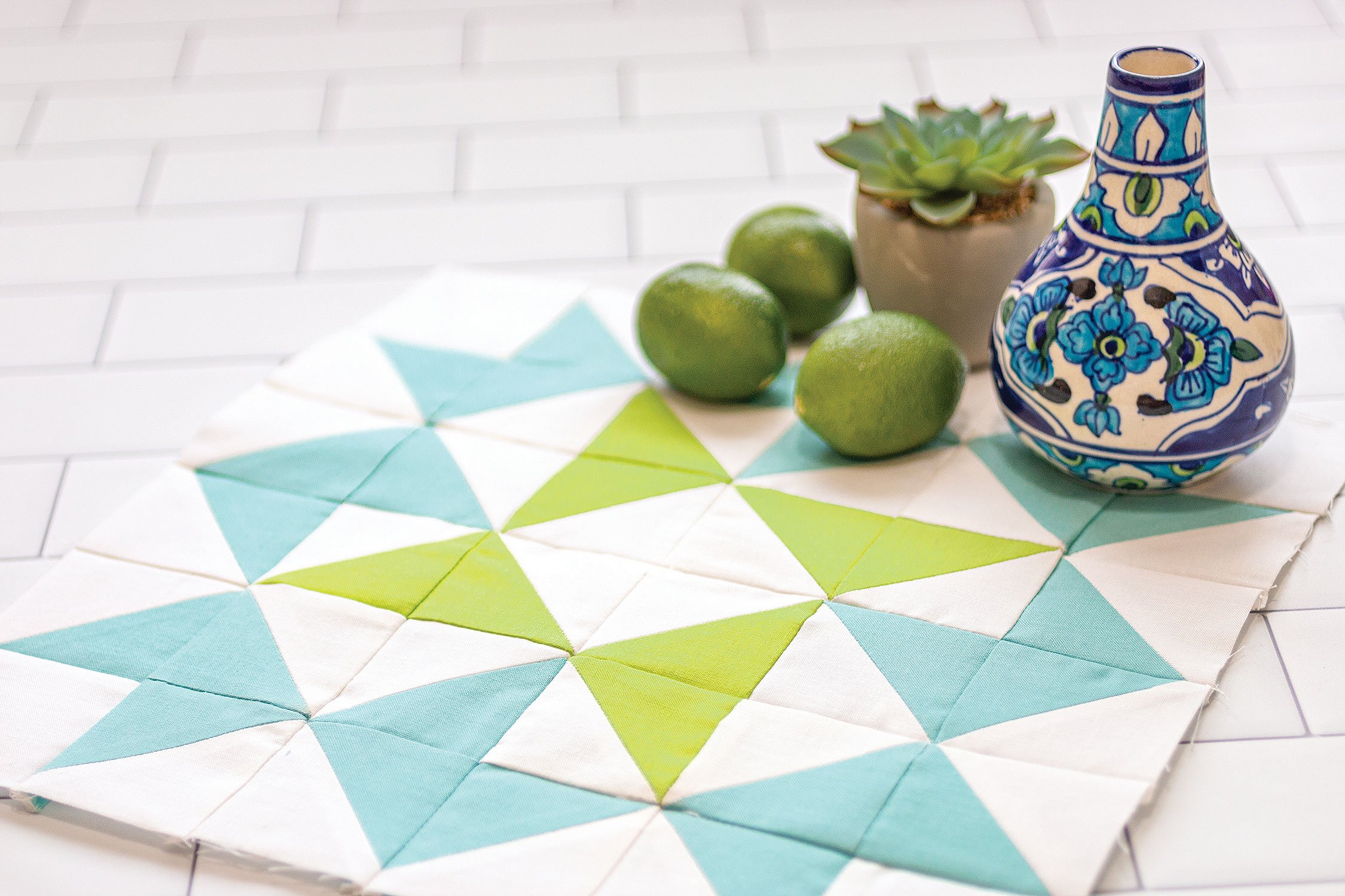 Triangles on a Roll Quilts | ConnectingThreads.com