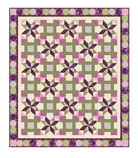 Night Shade Quilt Kit | ConnectingThreads.com