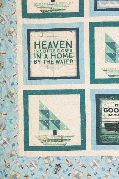 Beachcomber Quilt Kit | ConnectingThreads.com